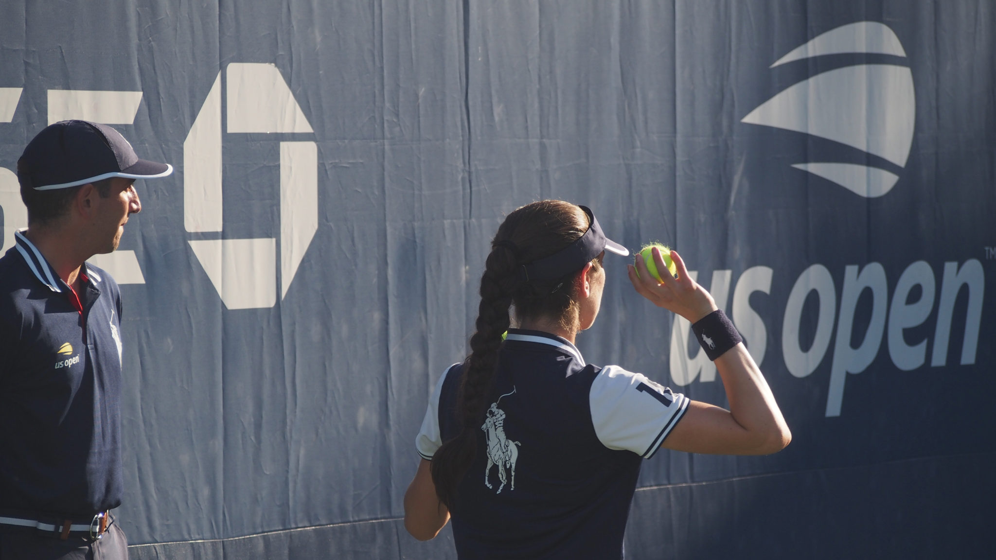RUNNING THE SIDELINES OF HISTORY: BEING A BALLPERSON AT THE US OPEN ...