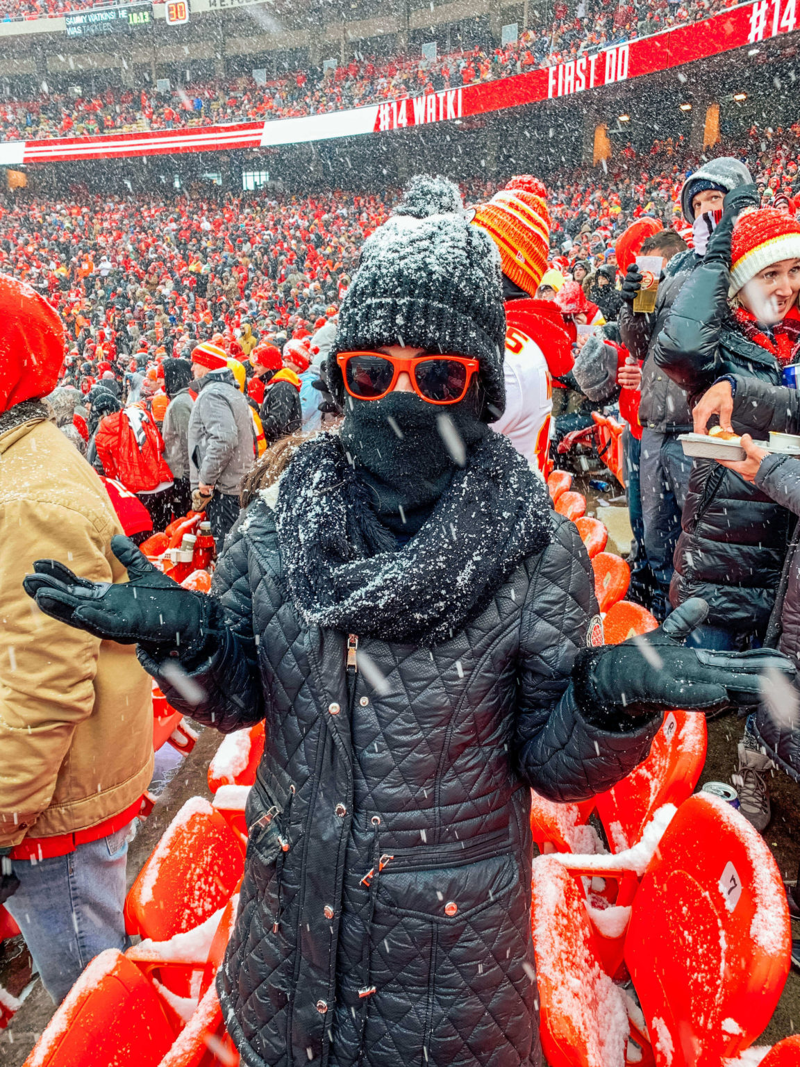 HOW TO SURVIVE AN NFL GAME IN A BLIZZARD – Journey With J