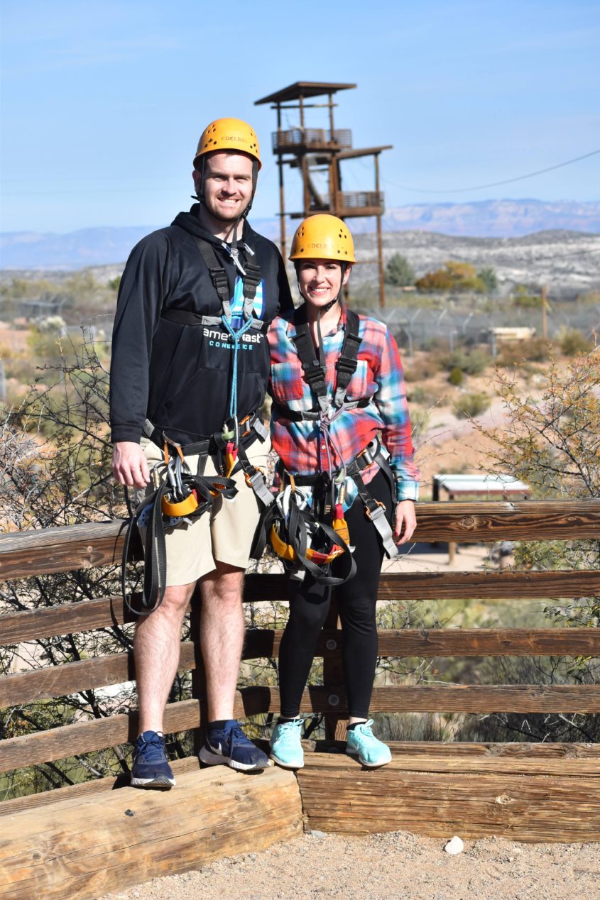 ZIP LINING OVER ‘OUT OF AFRICA WILDLIFE PARK’ IN CAMP VERDE, AZ ...